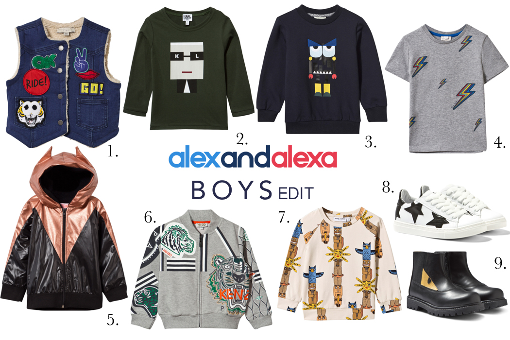 Edit: Alex and Alexa AW16 Boys Clothing Edit - Junior Style
