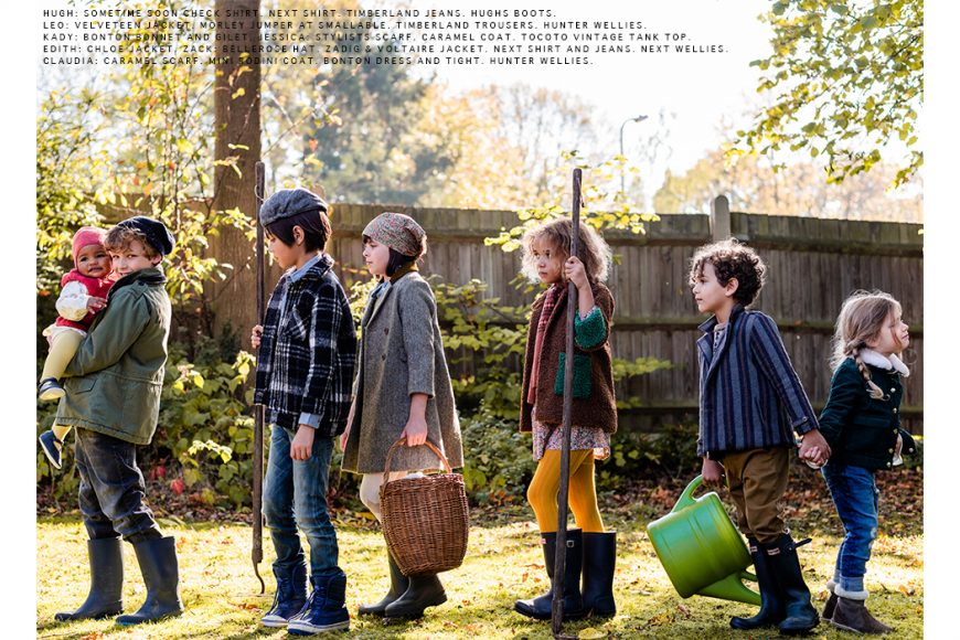 Editorial: Little Helpers by Melanee Kate Thomas - Junior Style