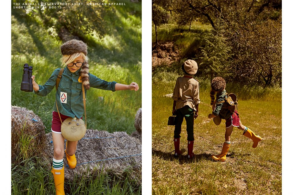 Editorial: Young Explorers By Kate Moore - Junior Style