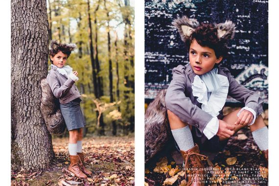 Editorial: Into The Woods By Melanee Kate Thomas - Junior Style