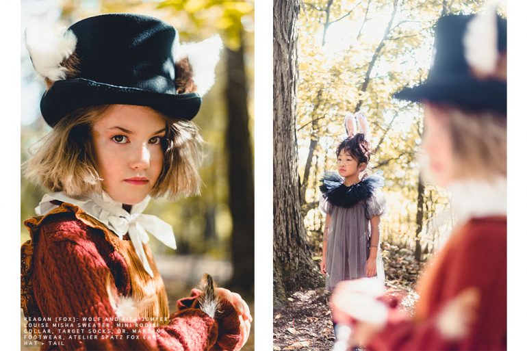Editorial: Into The Woods By Melanee Kate Thomas - Junior Style
