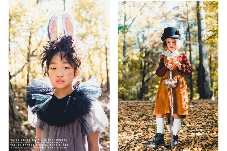 Editorial: Into The Woods By Melanee Kate Thomas - Junior Style