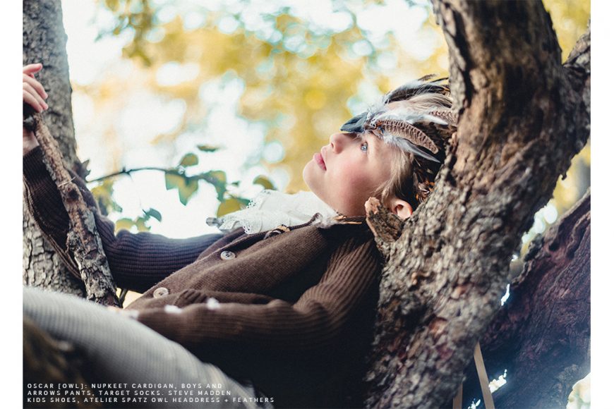 Editorial: Into The Woods By Melanee Kate Thomas - Junior Style