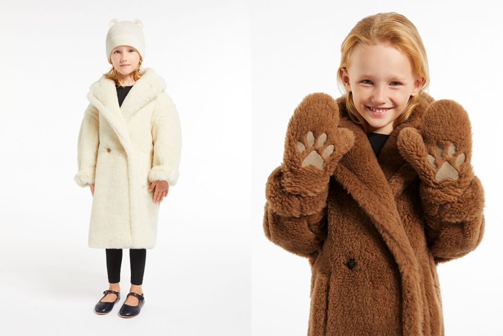 MAX MARA TEDDY COAT FOR KIDS. - Junior Style